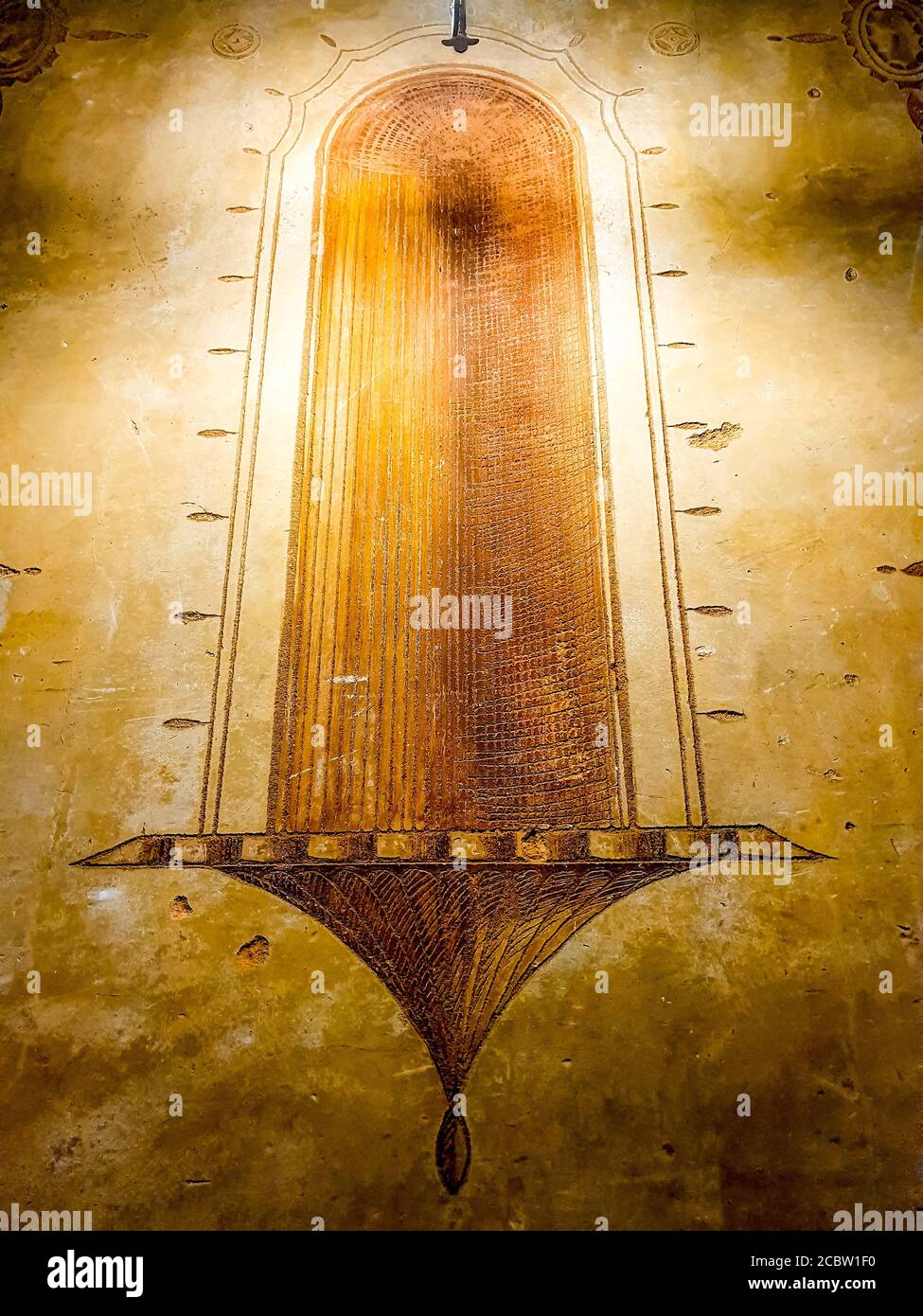 An carving of a shrine or altar in a wall Stock Photo - Alamy