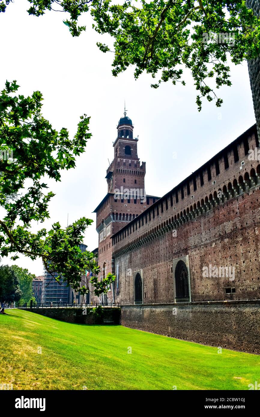 Castello sforzesco museum hi-res stock photography and images - Alamy