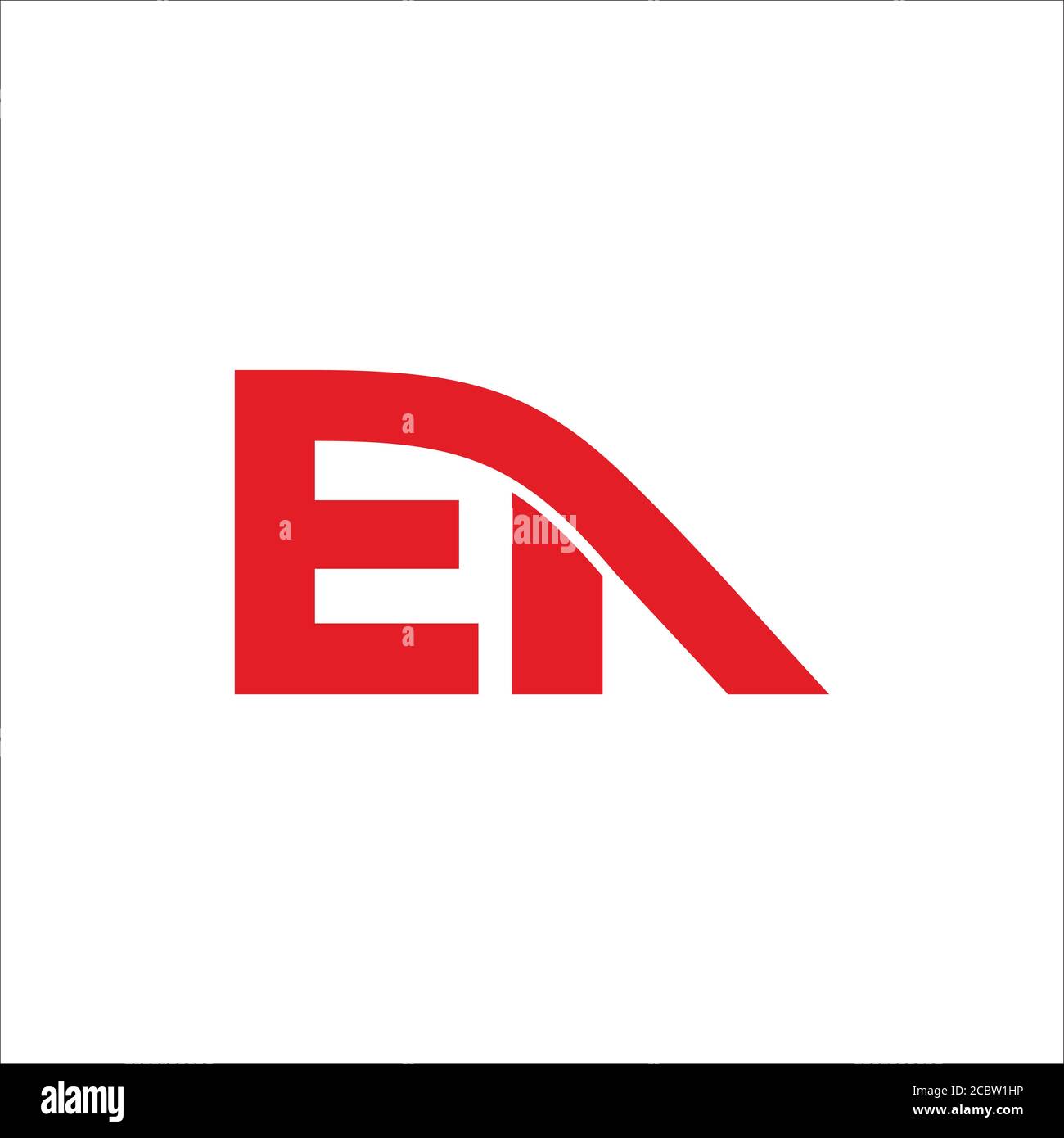 abstract letter ea linked geometric line logo vector Stock Vector Image ...