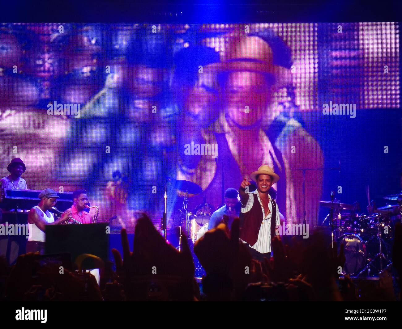 Bruno mars hi-res stock photography and images - Alamy
