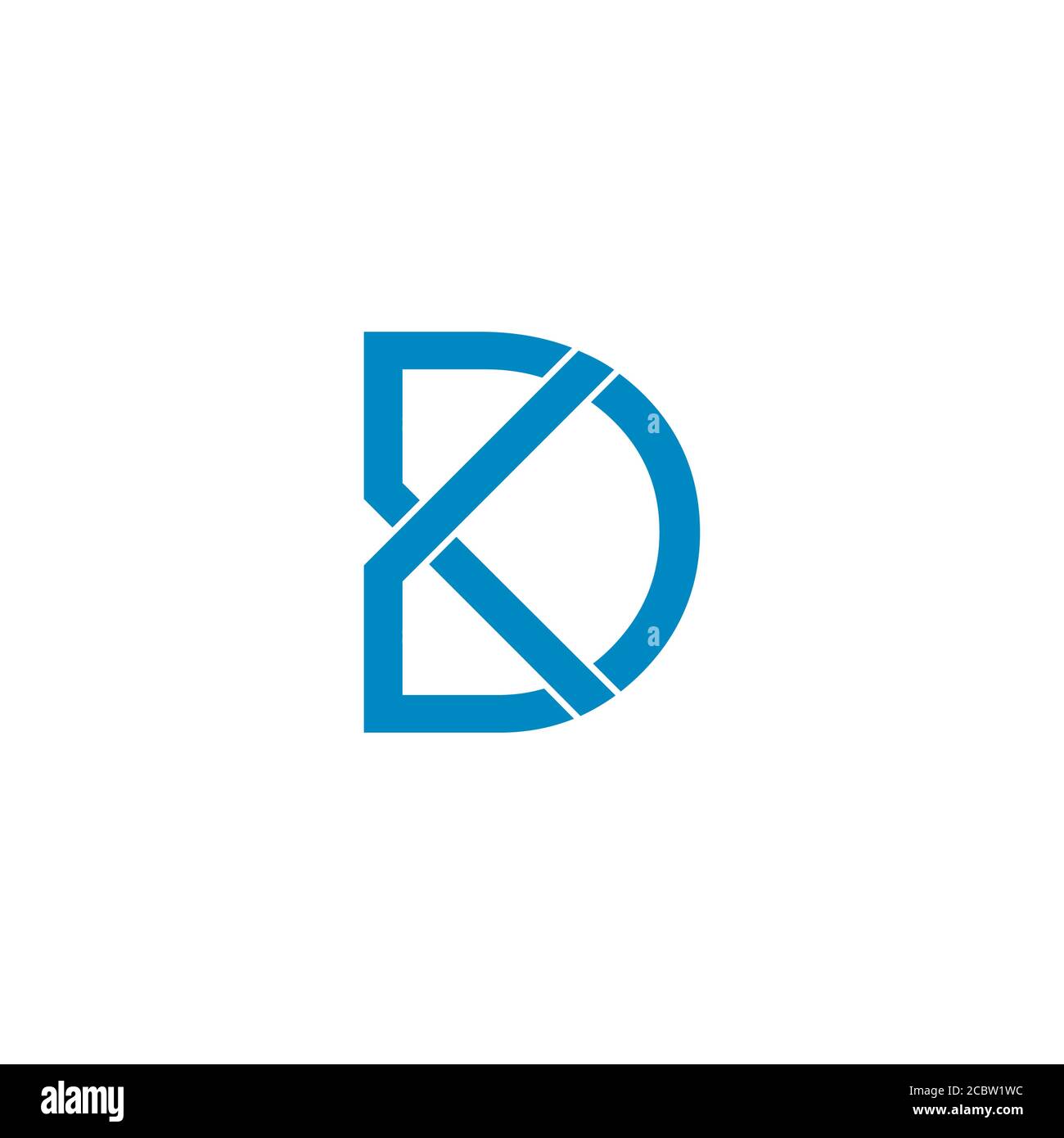 Letter logo designs line Cut Out Stock Images & Pictures - Alamy