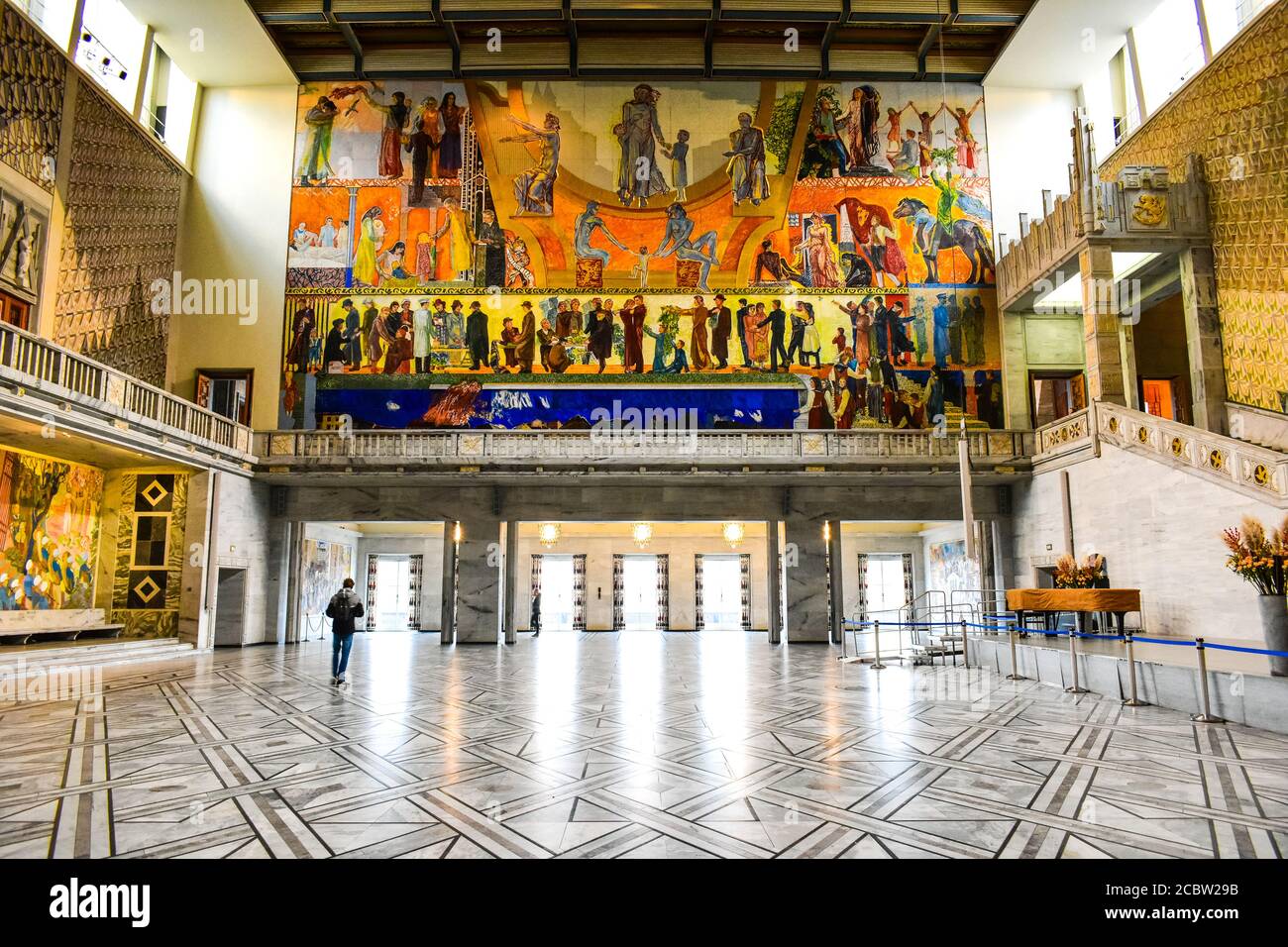 Oslo City Hall Stock Photo - Alamy
