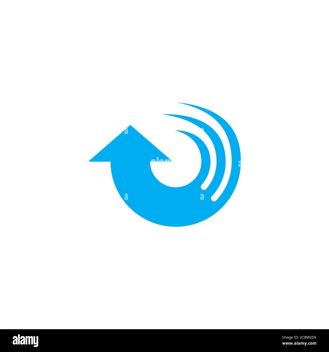 Wavy arrow hi-res stock photography and images - Alamy