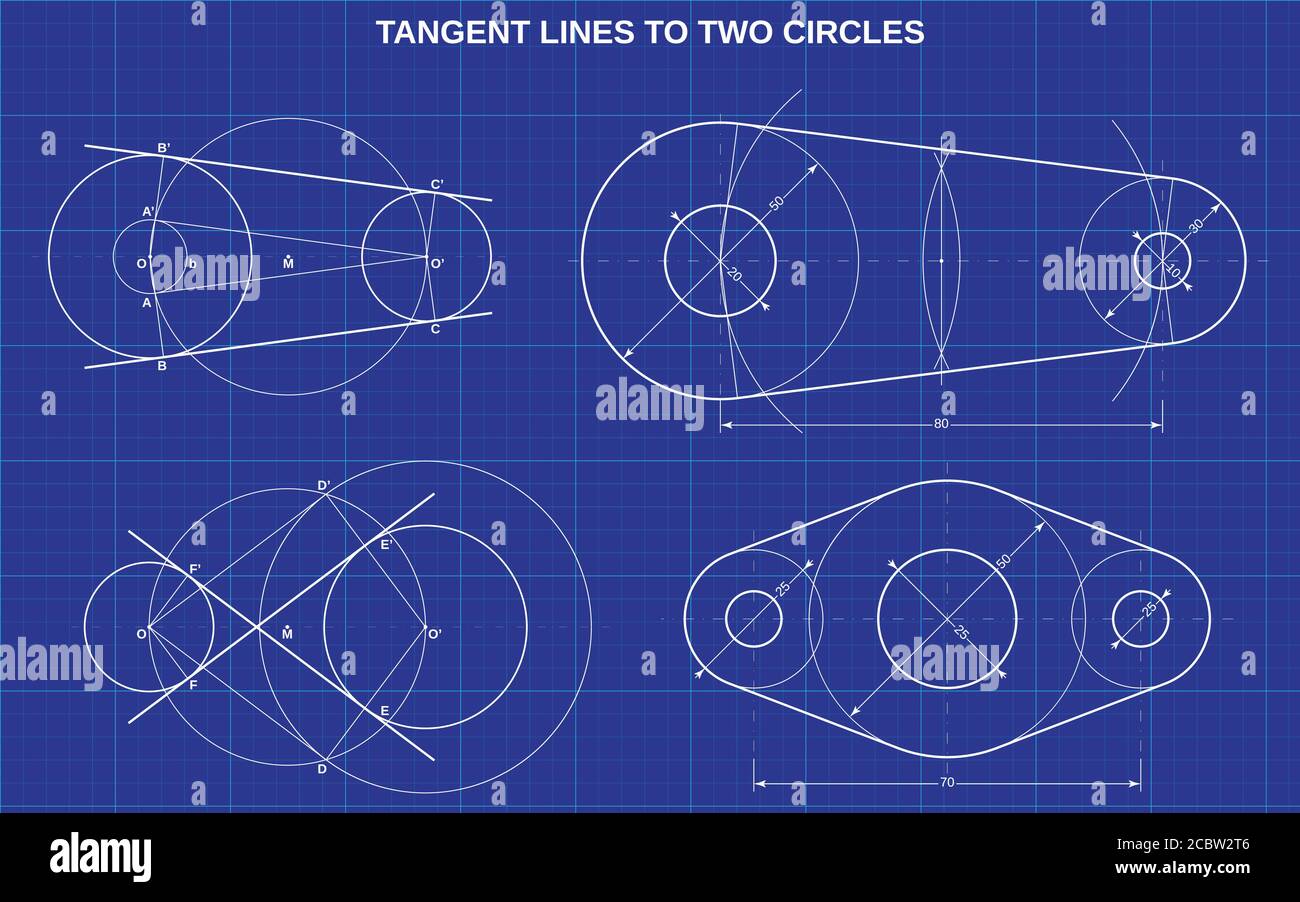 Tangent lines hi-res stock photography and images - Alamy