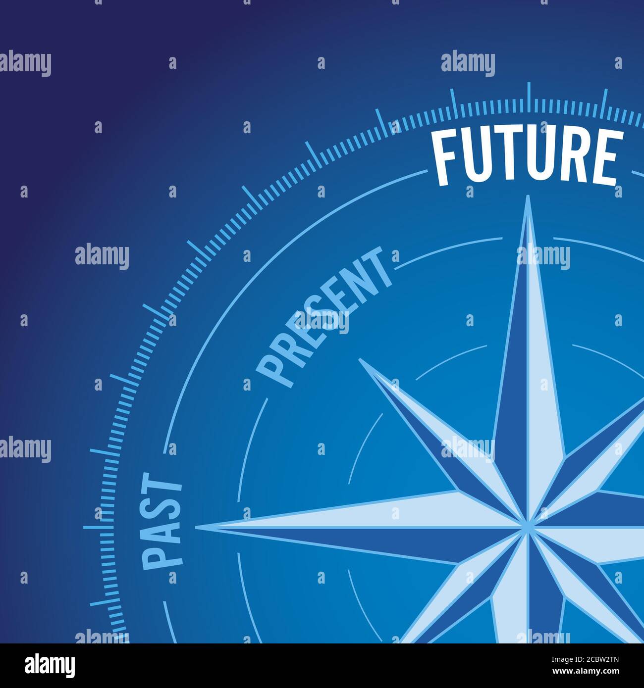 The Future Direction - 3D Stock Photo - Alamy