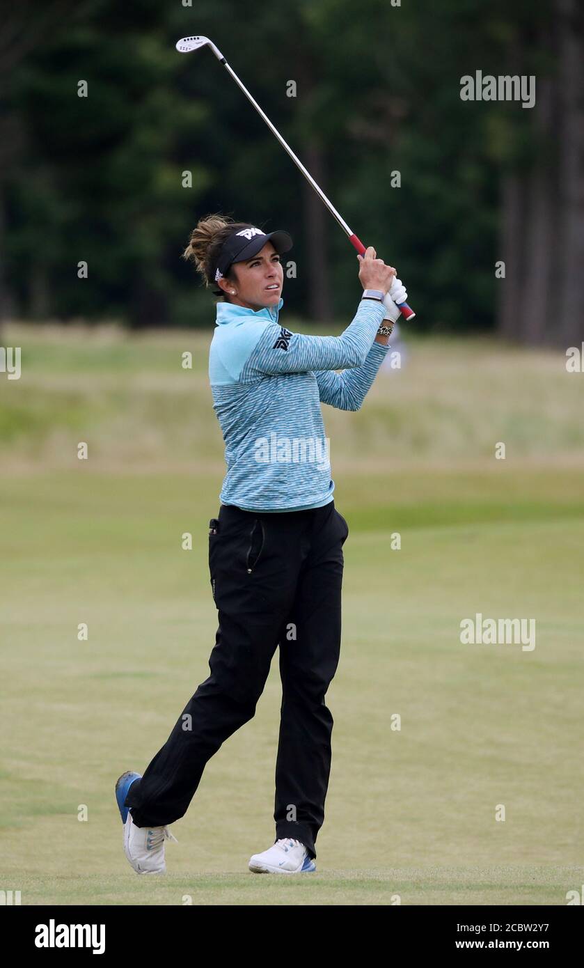 USA's Gerina Piller on the second during day four of the Aberdeen ...