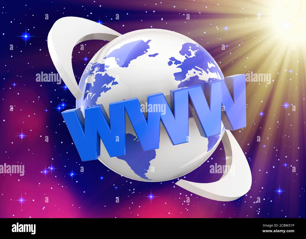 World wide web 3d hi-res stock photography and images - Alamy