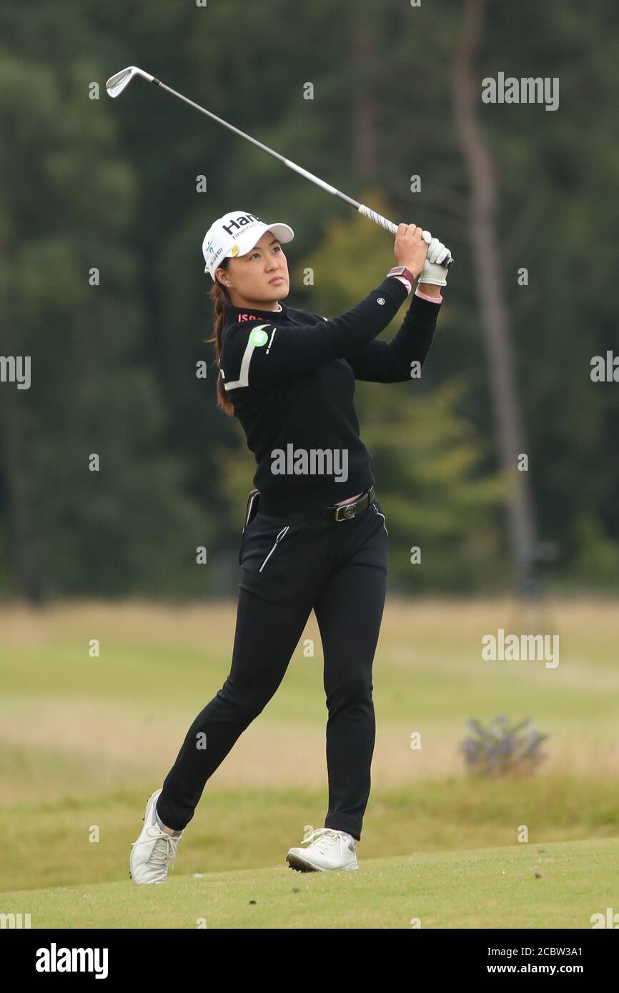 Australia's Minjee Lee on the second during day four of the Aberdeen ...