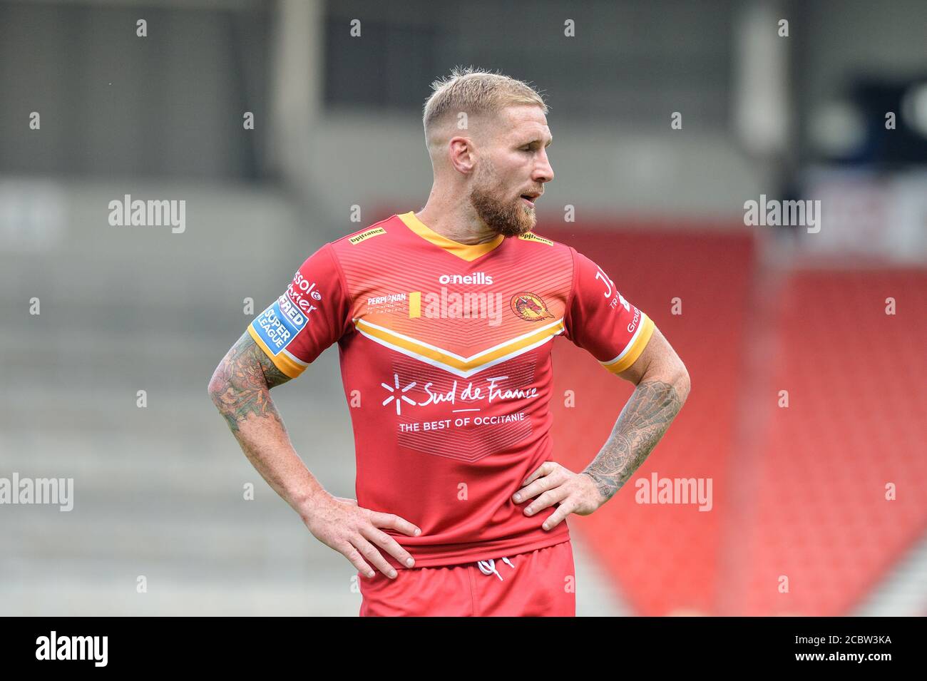 Sam Tomkins of Catalan Dragons Stock Photo - Alamy