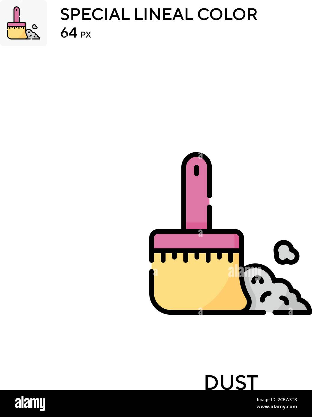 Dust Special lineal color vector icon. Dust icons for your business ...