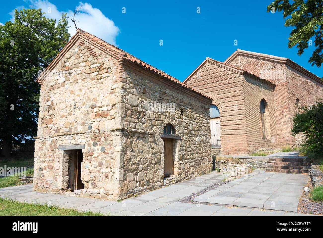 Telavi, Georgia - Telavi castle (Batonis Tsikhe Fortress). a famous ...