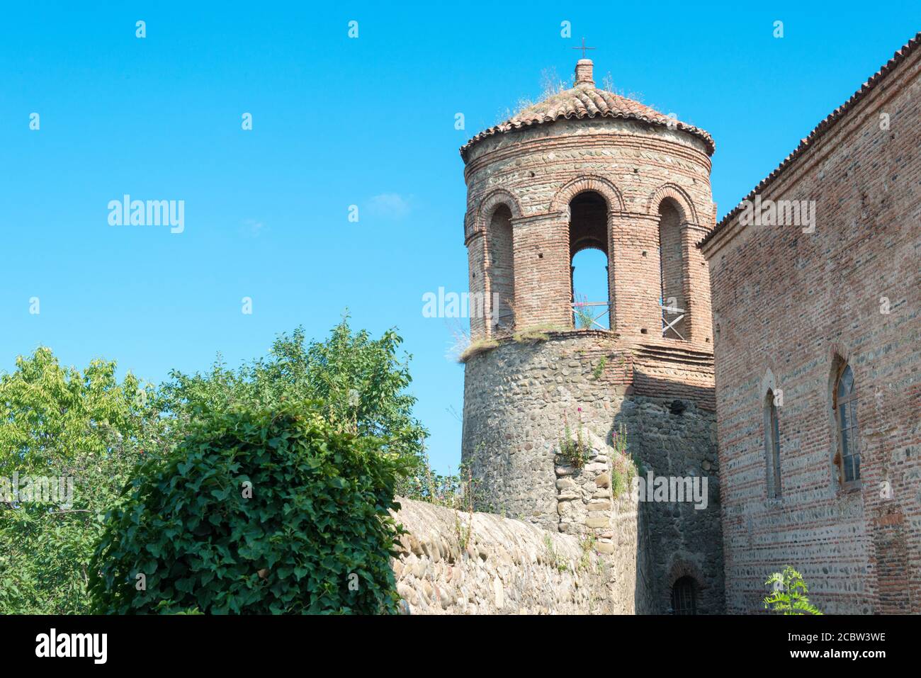 Telavi, Georgia - Telavi castle (Batonis Tsikhe Fortress). a famous ...