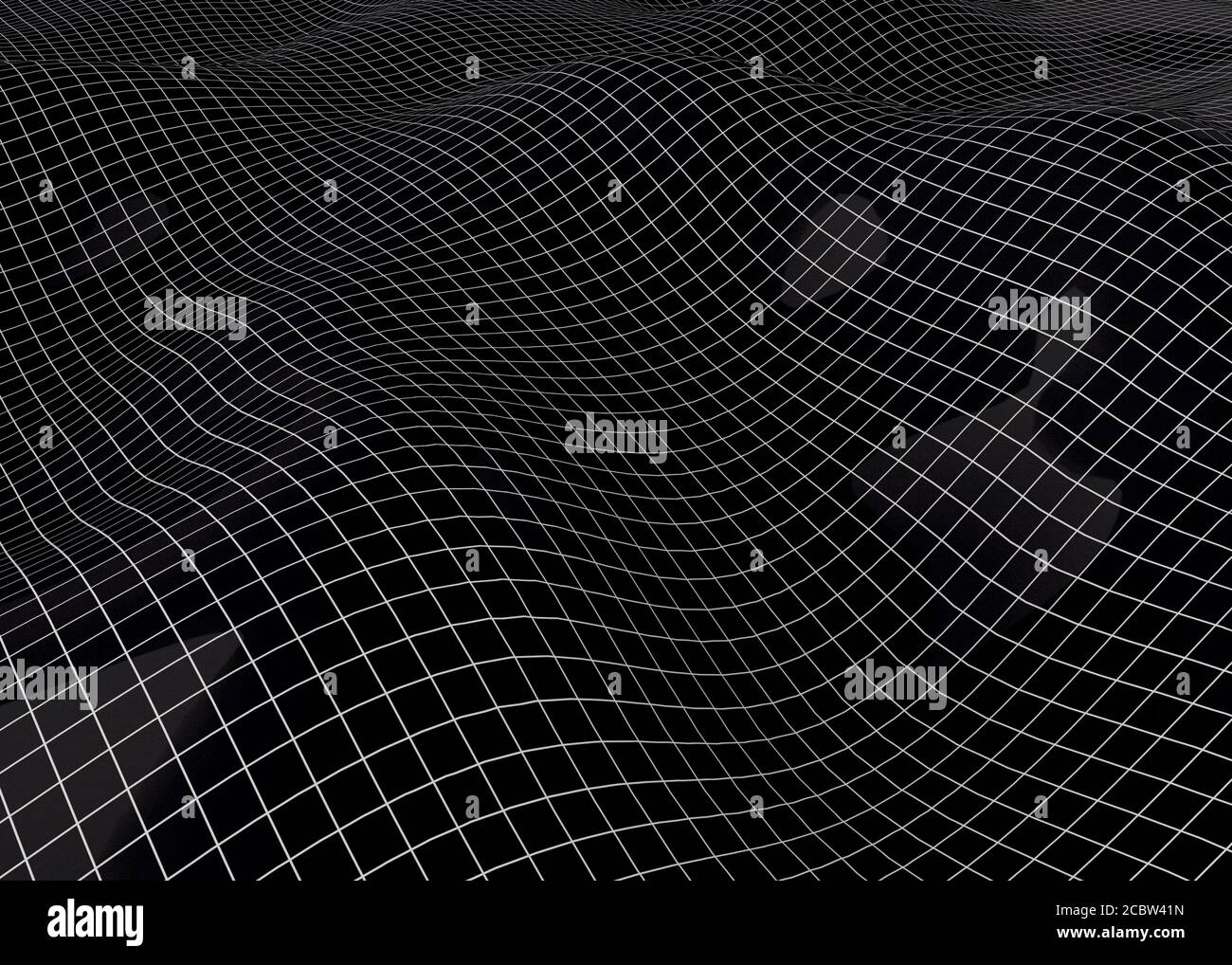 Wireframe Background - 3D Stock Photo - Alamy