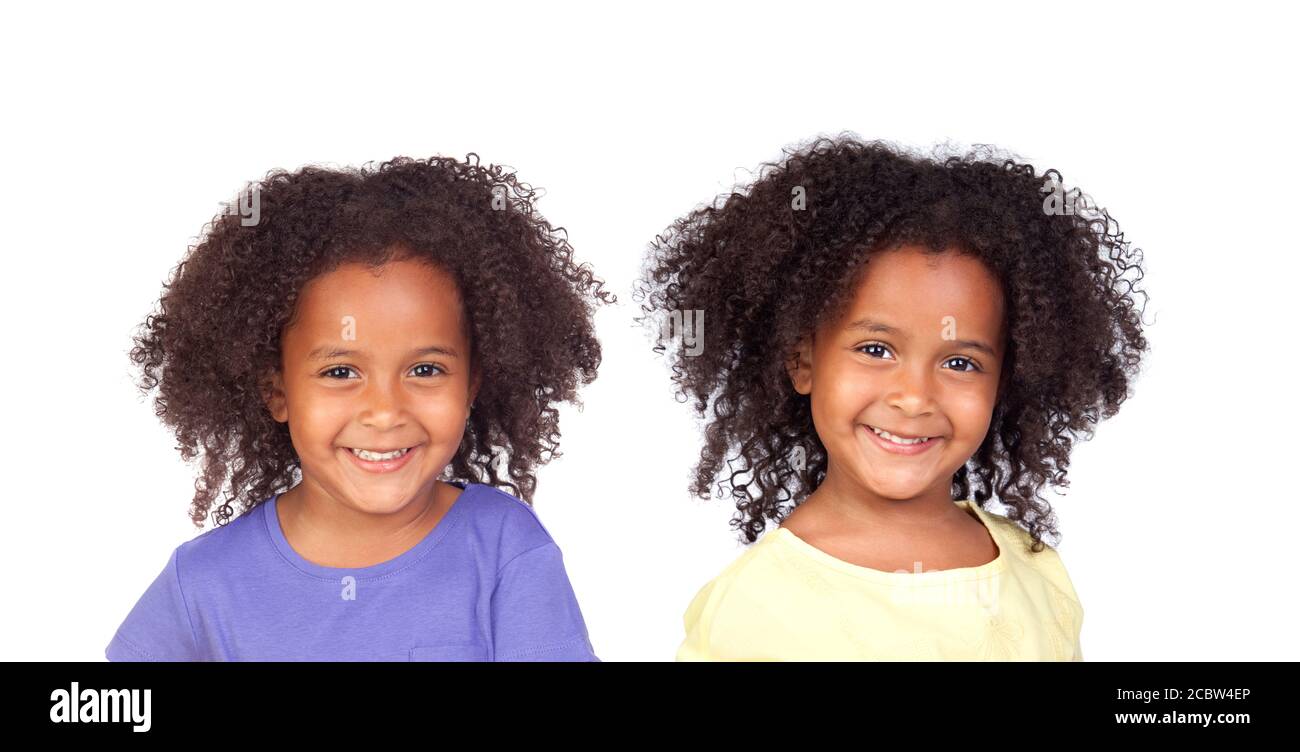 Happy children laughing isolated on a white background Stock Photo - Alamy