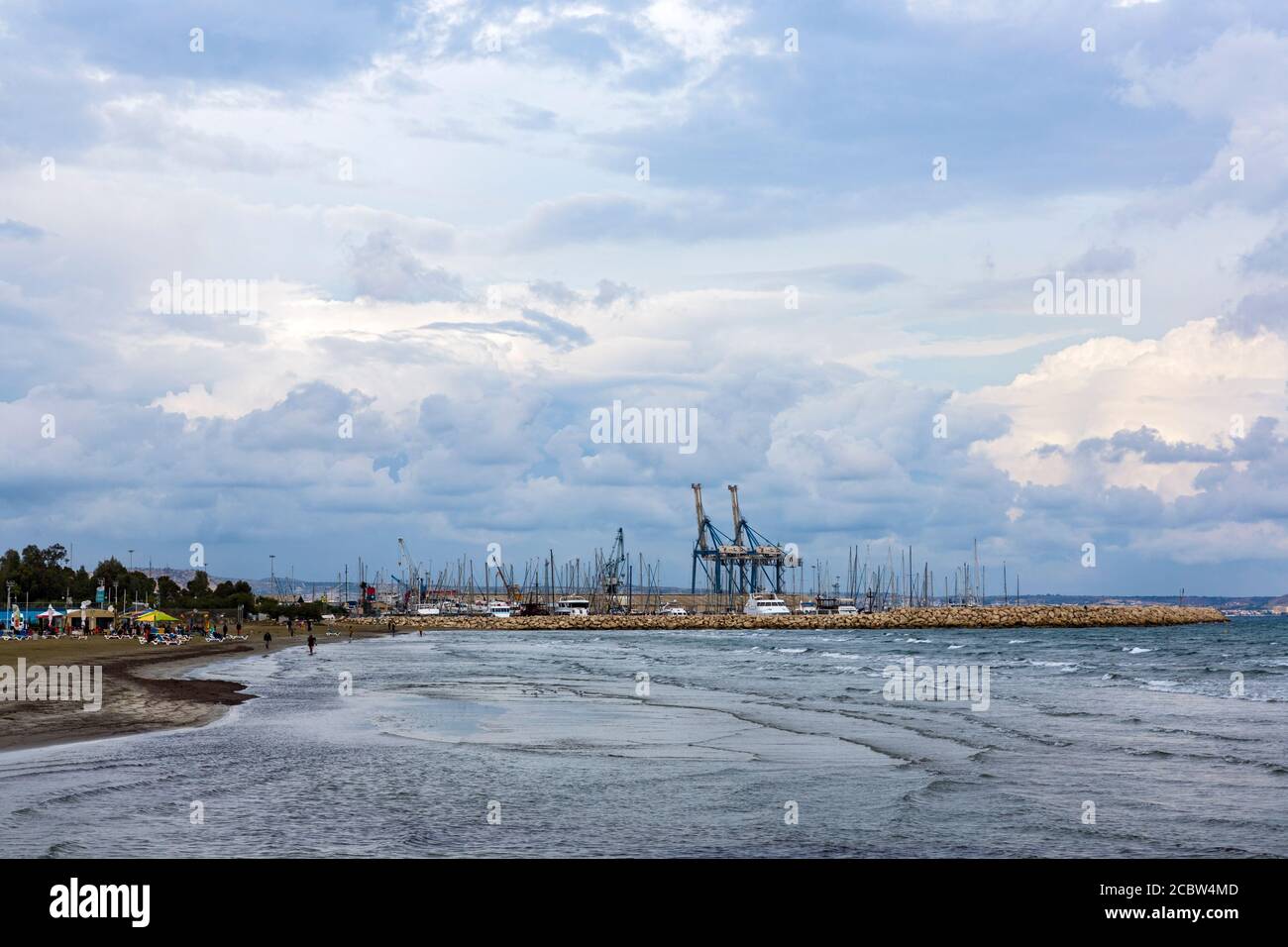 Larnaka harbour hi-res stock photography and images - Alamy