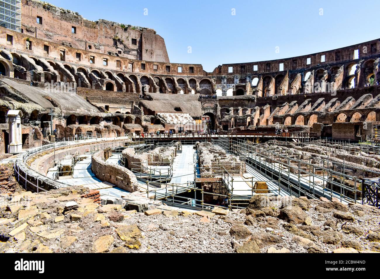 Interior arena view colosseum amphitheatre hi-res stock photography and ...