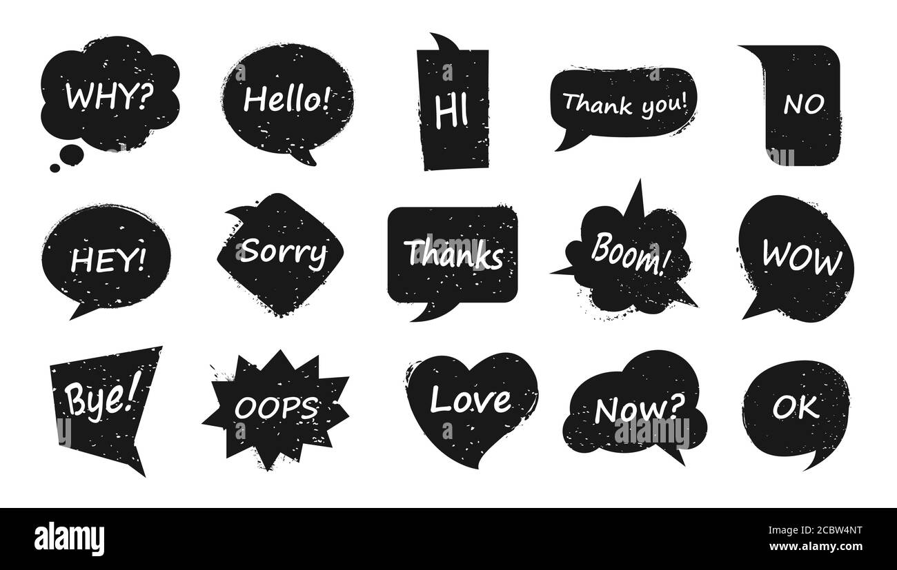 Talk Bubble Chalkboard Printable