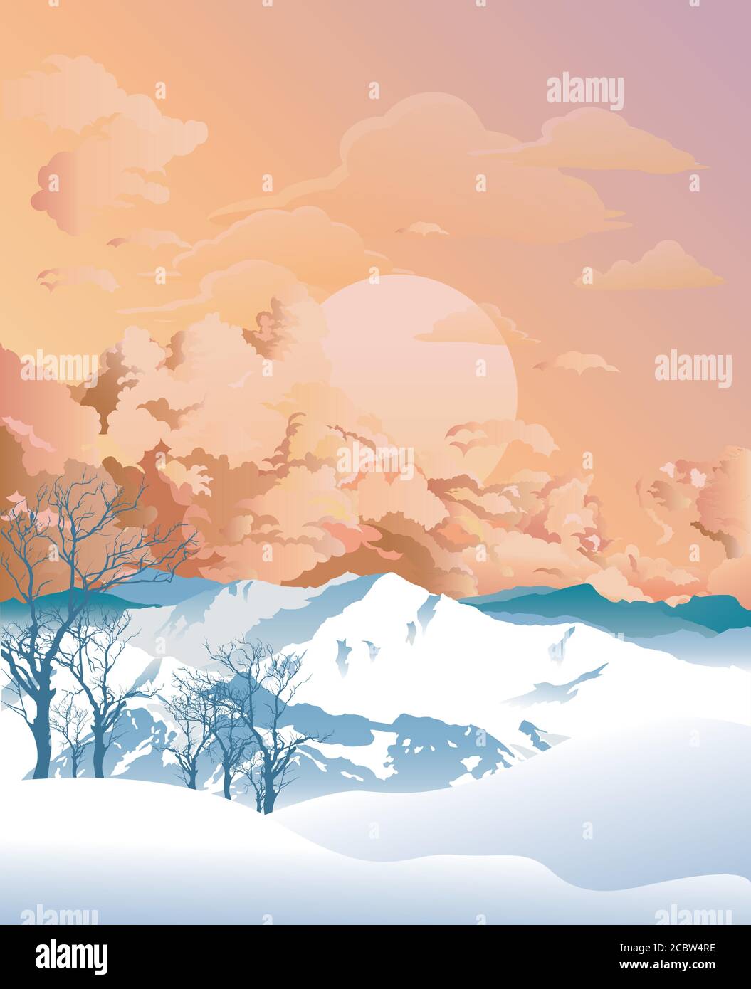 Outside alps Stock Vector Images - Alamy