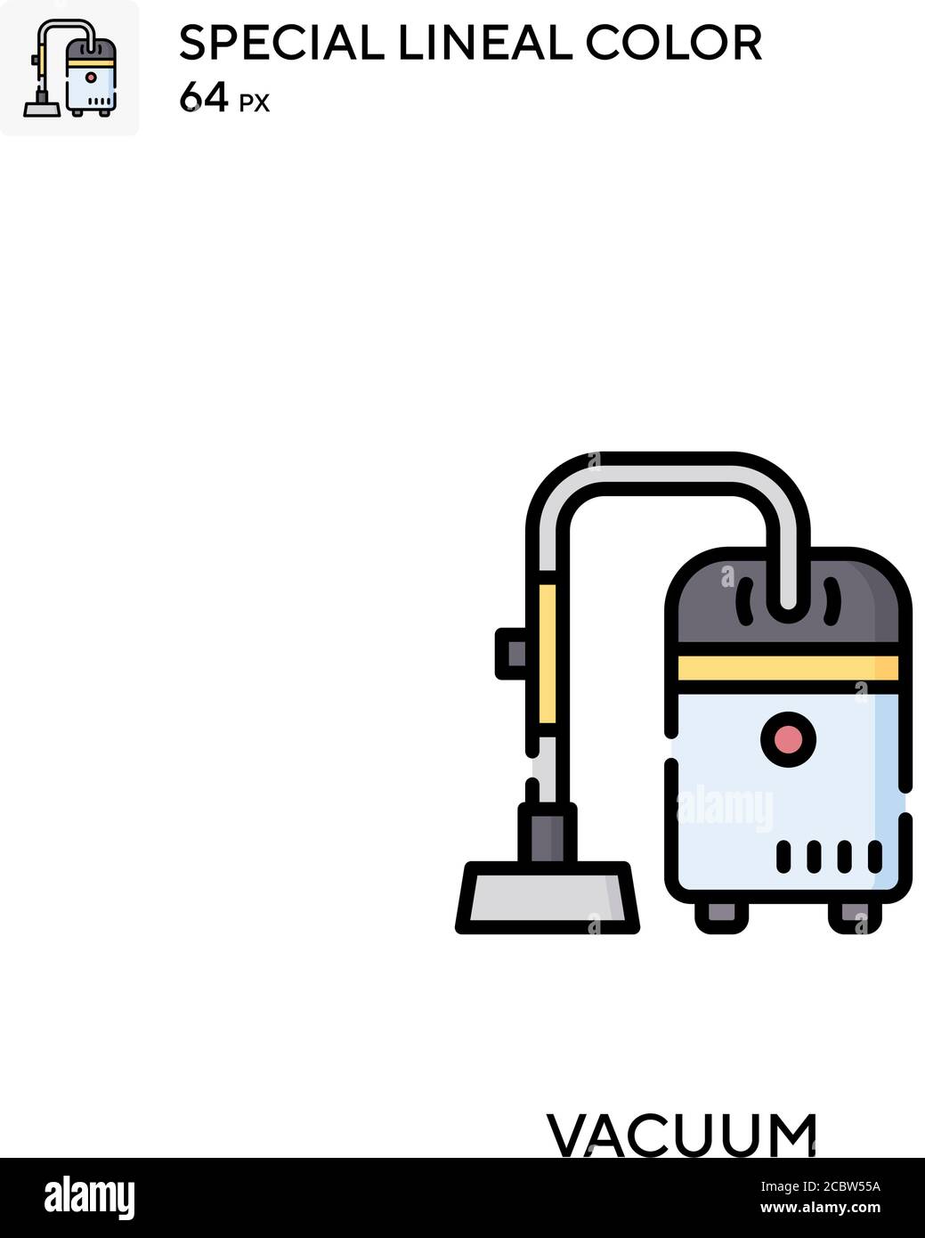 Vacuum Special lineal color vector icon. Vacuum icons for your business ...