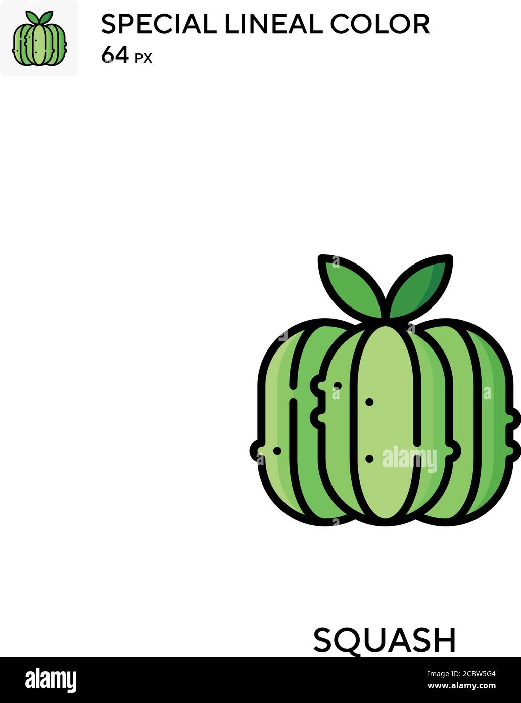 Squash Special lineal color vector icon. Squash icons for your business ...