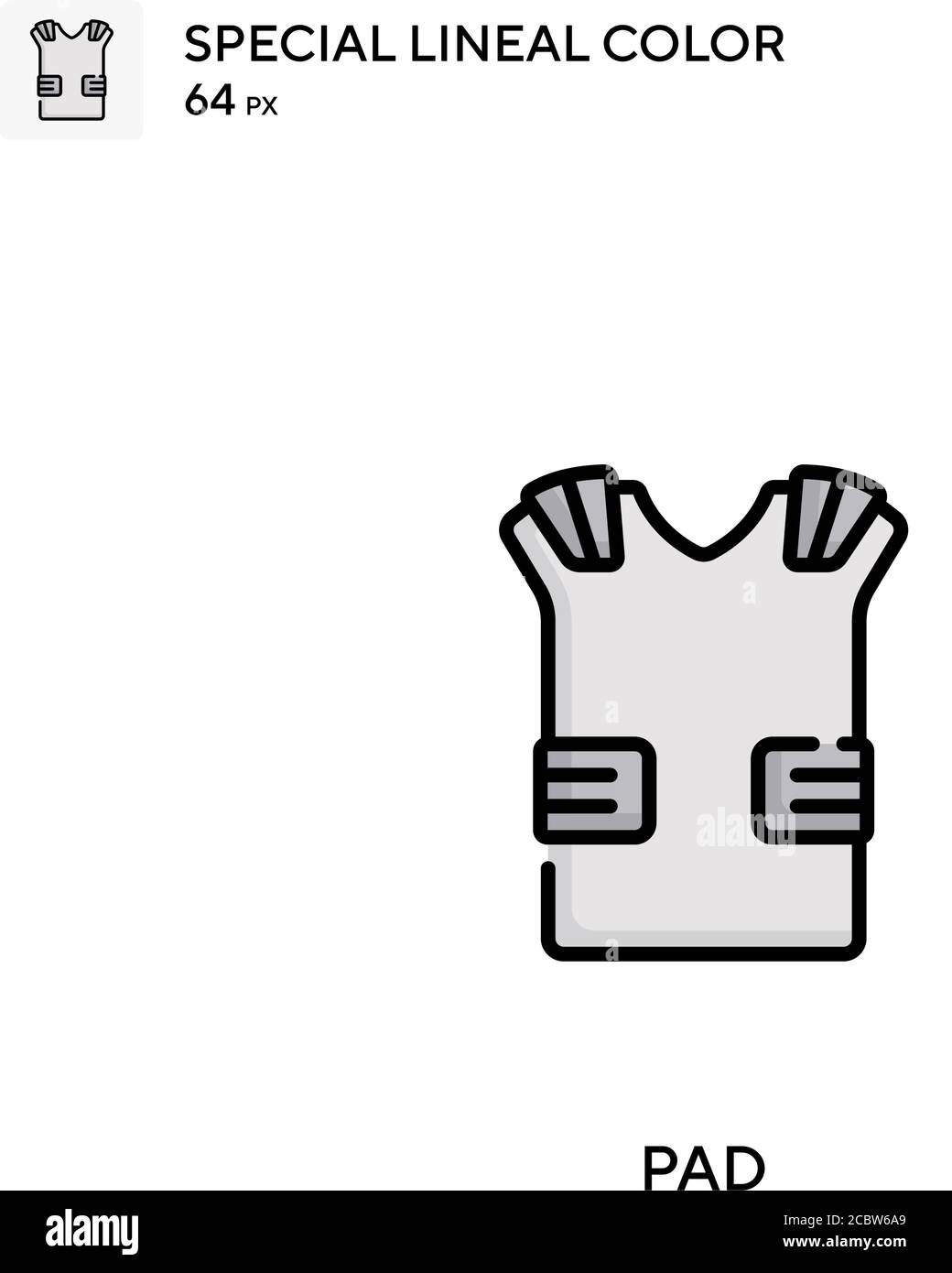 Pad Special lineal color vector icon. Pad icons for your business ...
