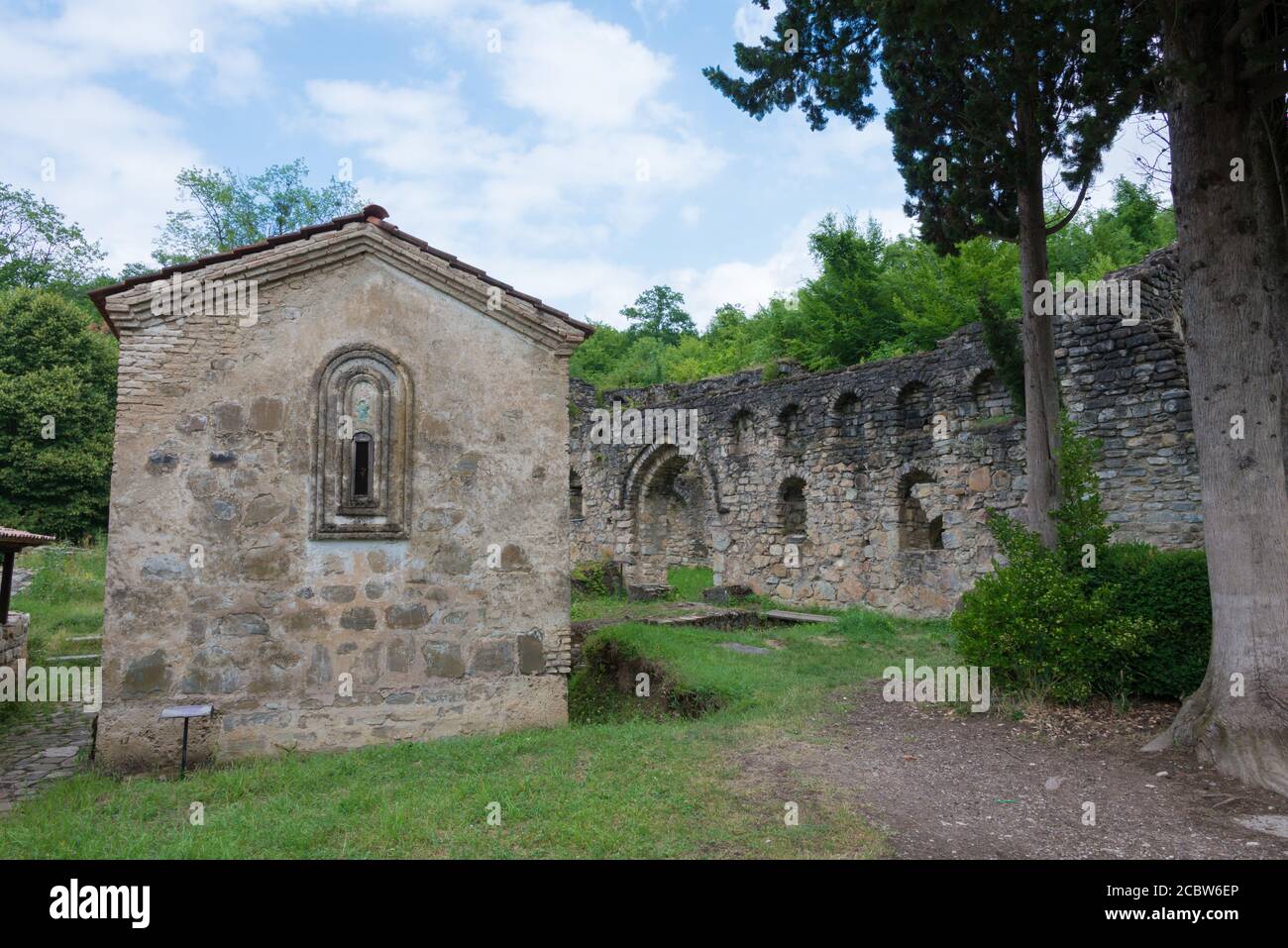 Antique georgian monastery ikalto hi-res stock photography and images ...