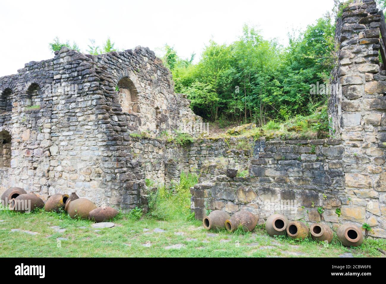 Antique georgian monastery ikalto hi-res stock photography and images ...