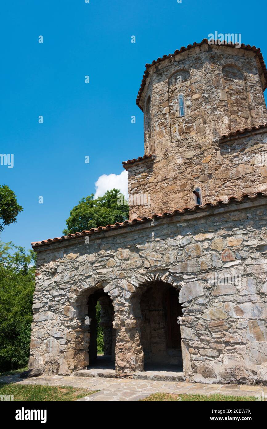 Kvareli, Georgia - Nekresi Monastery. a famous Historic site in Kvareli ...