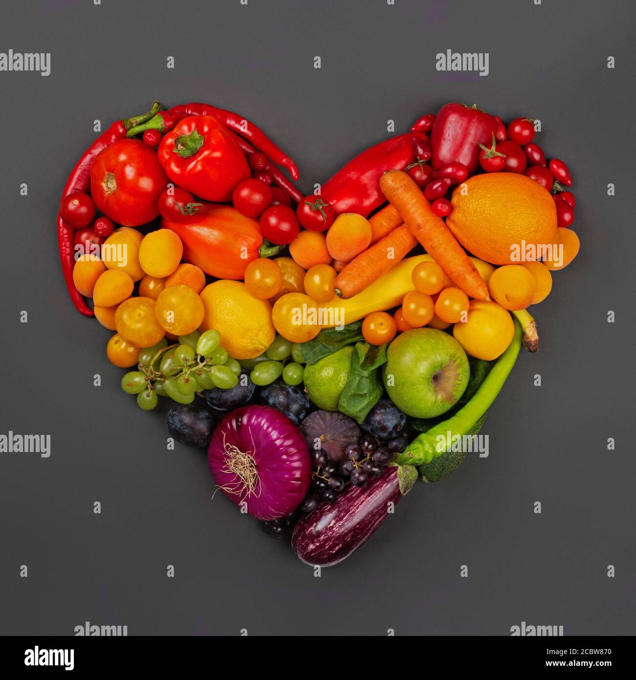 Fruit And Vegetables Heart