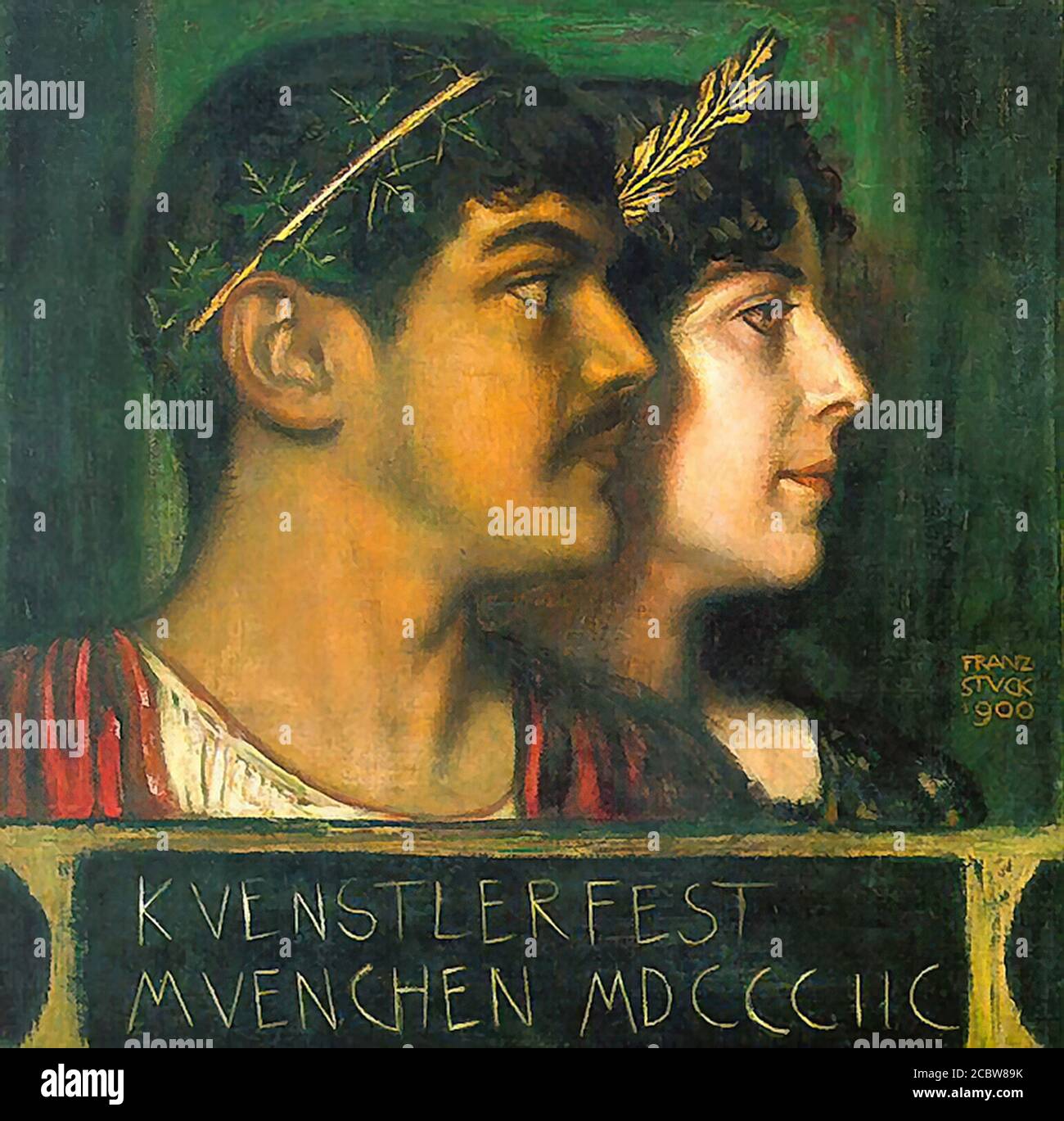 Stuck Franz Von - Franz and Mary Stuck as a God and Goddess - German ...