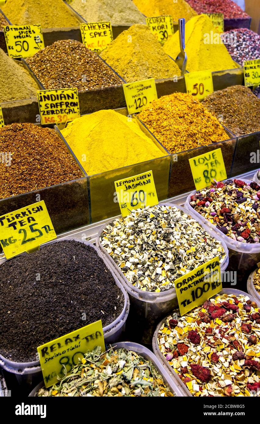 Grand Bazaar Istanbul Spices