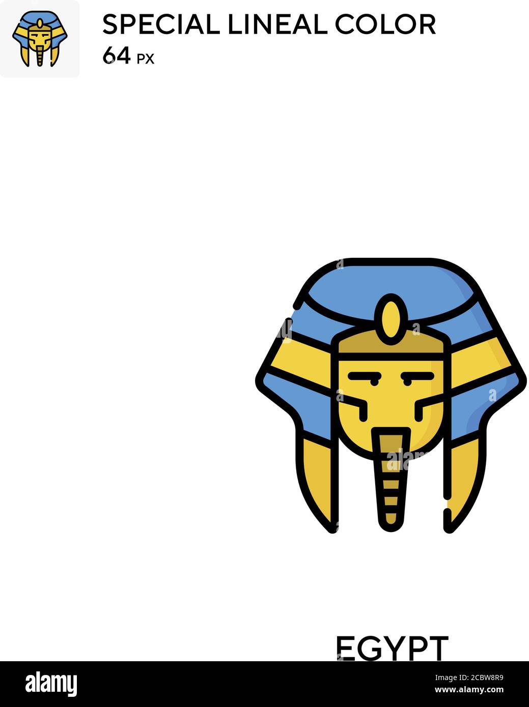 Egypt Special lineal color vector icon. Egypt icons for your business ...