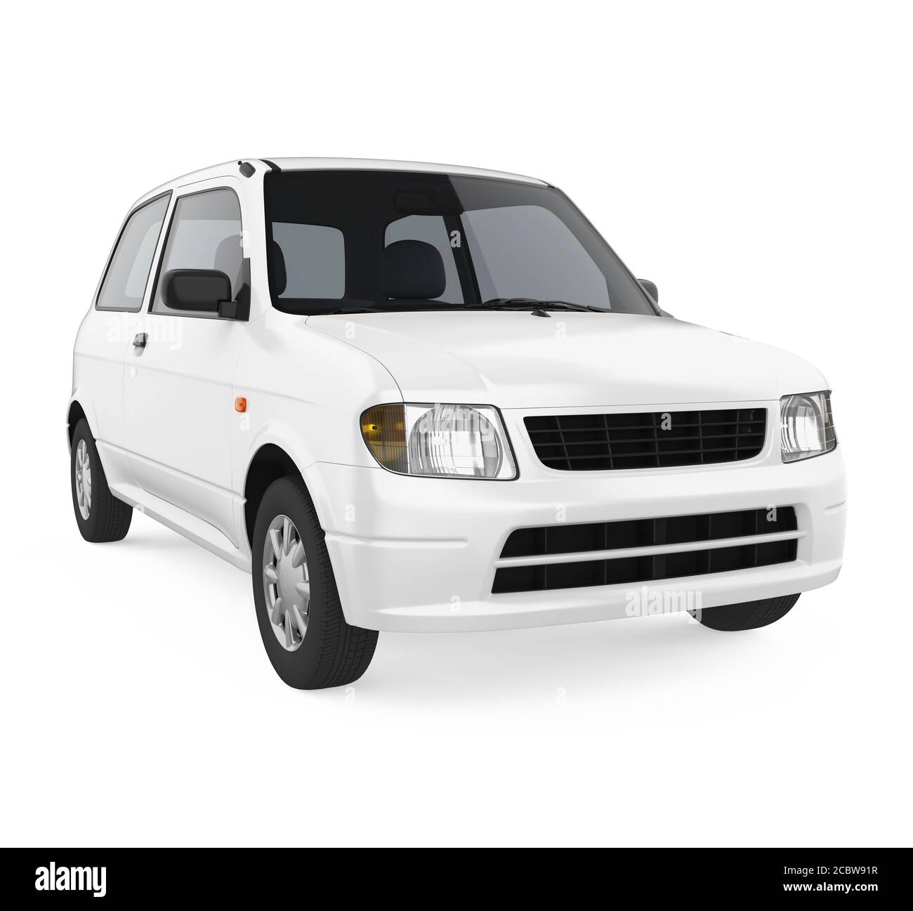 Car Hatchback Isolated Stock Photo - Alamy