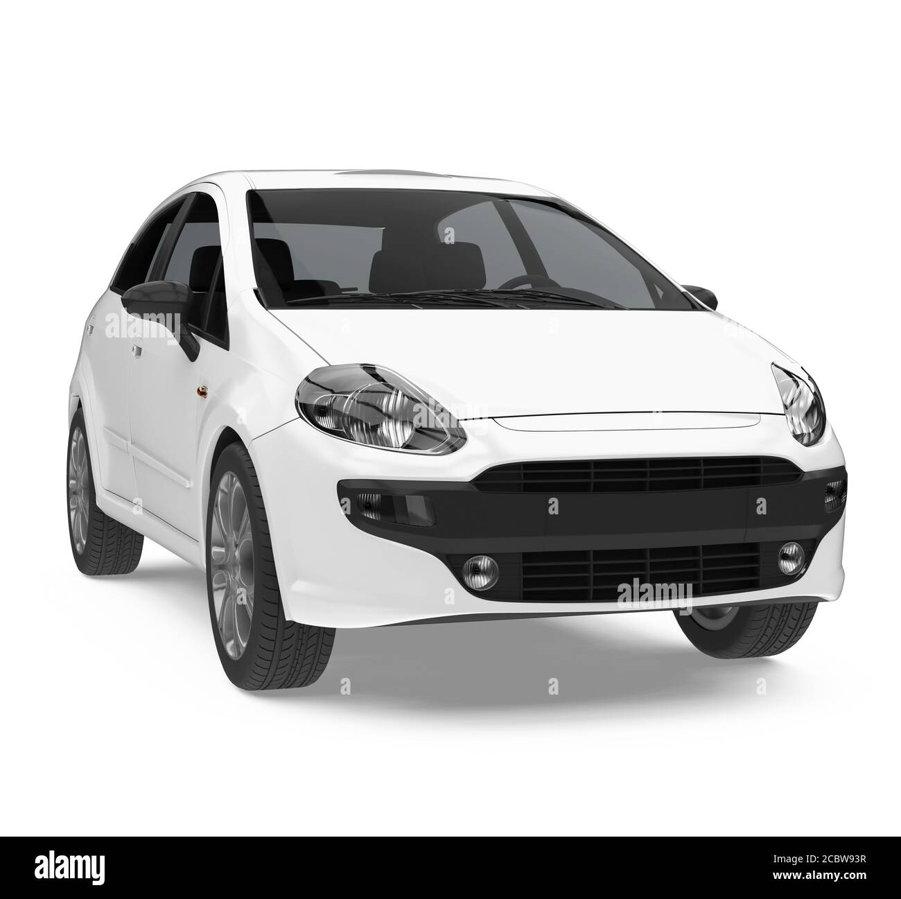 Car Hatchback Isolated Stock Photo - Alamy