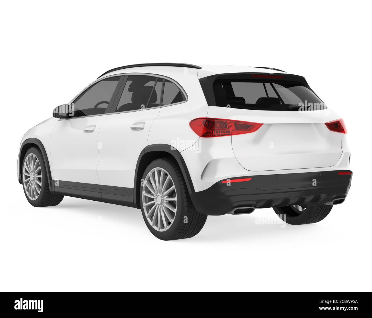 SUV Car Isolated Stock Photo - Alamy