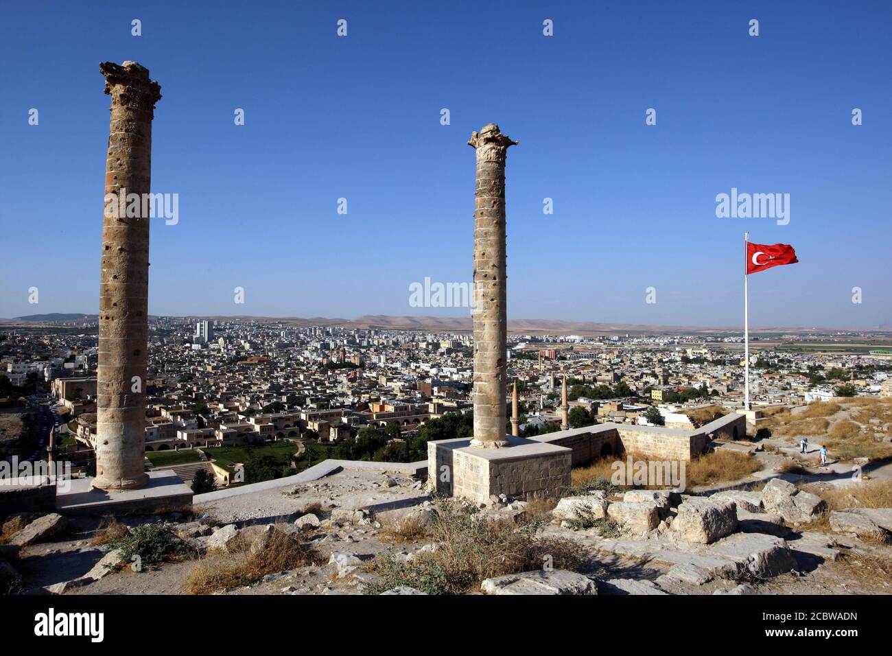 Urfa castle urfa sanliurfa turkey hi-res stock photography and images ...