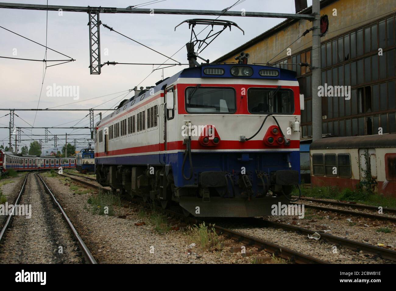 Electric locomotives and their electronic circuits from modern means of ...