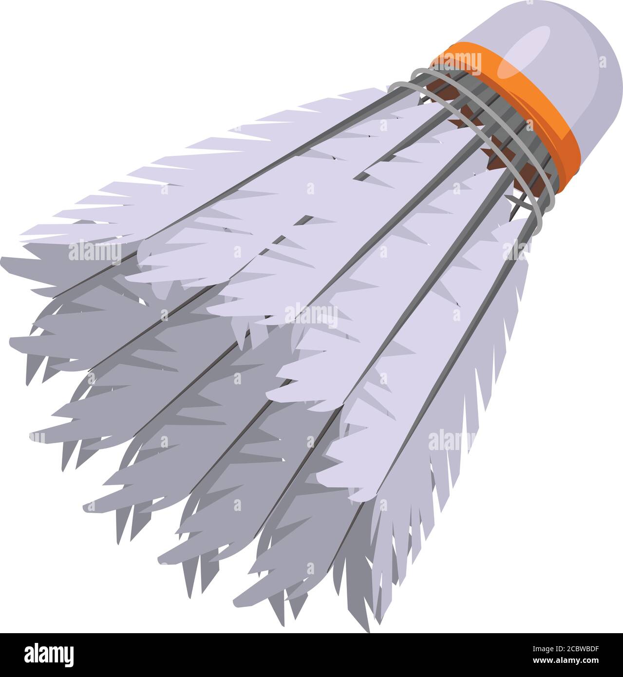 Sport shuttlecock icon. Cartoon of sport shuttlecock vector icon for ...