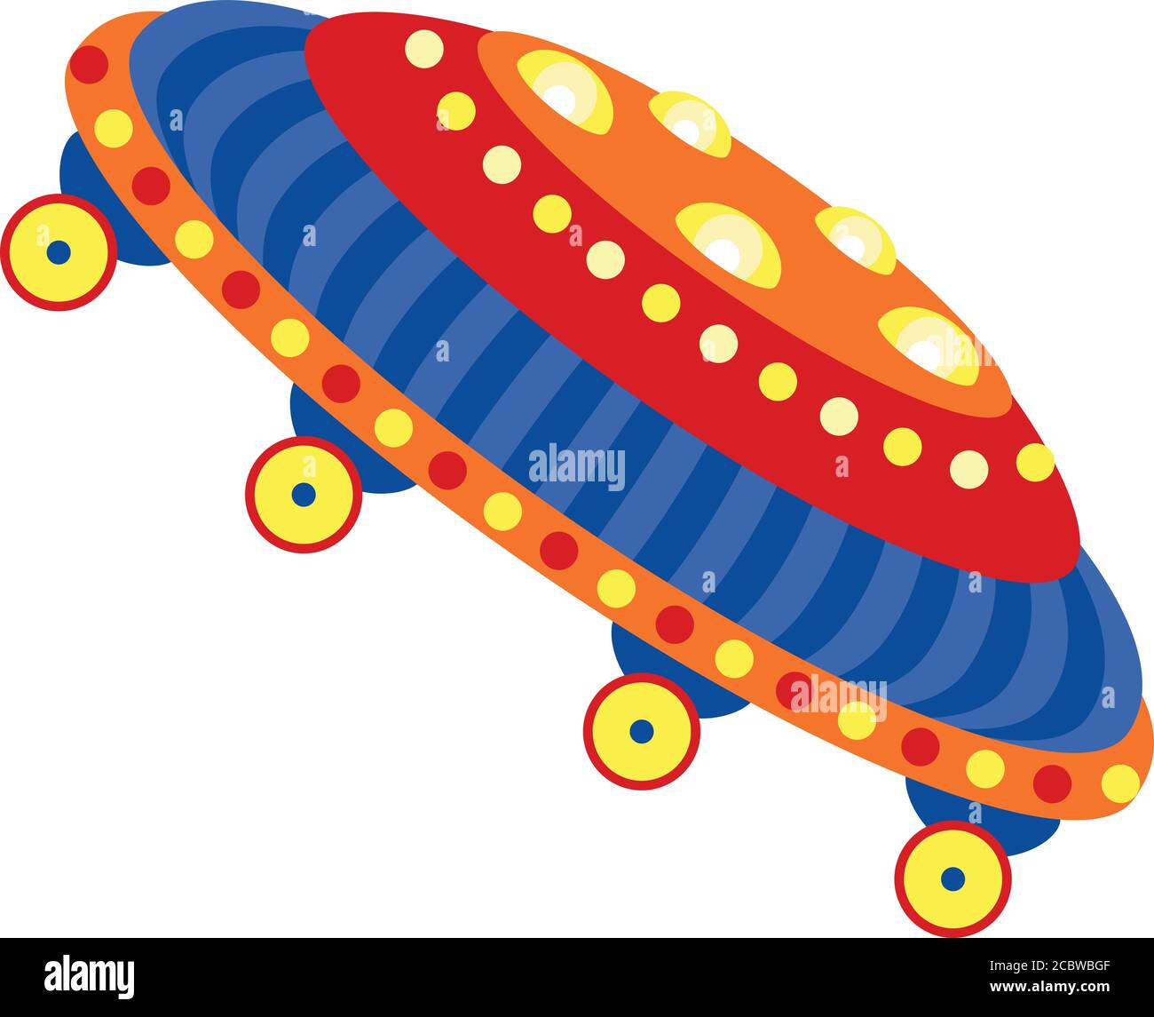 Cartoon Flying Saucer High Resolution Stock Photography and Images - Alamy