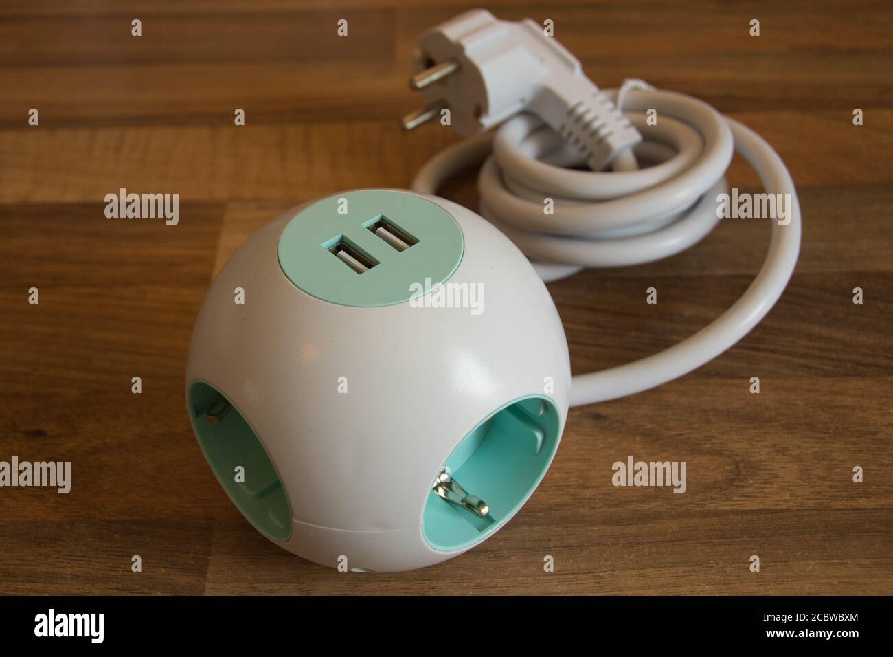 An Extension Socket with USB Port for charging phones and electronic ...