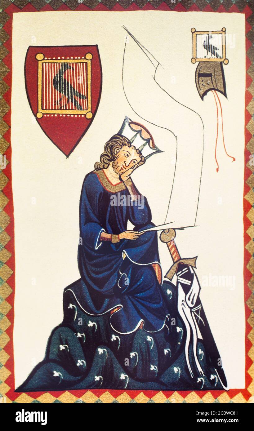 14th Century Codex Manesse High Resolution Stock Photography and Images ...