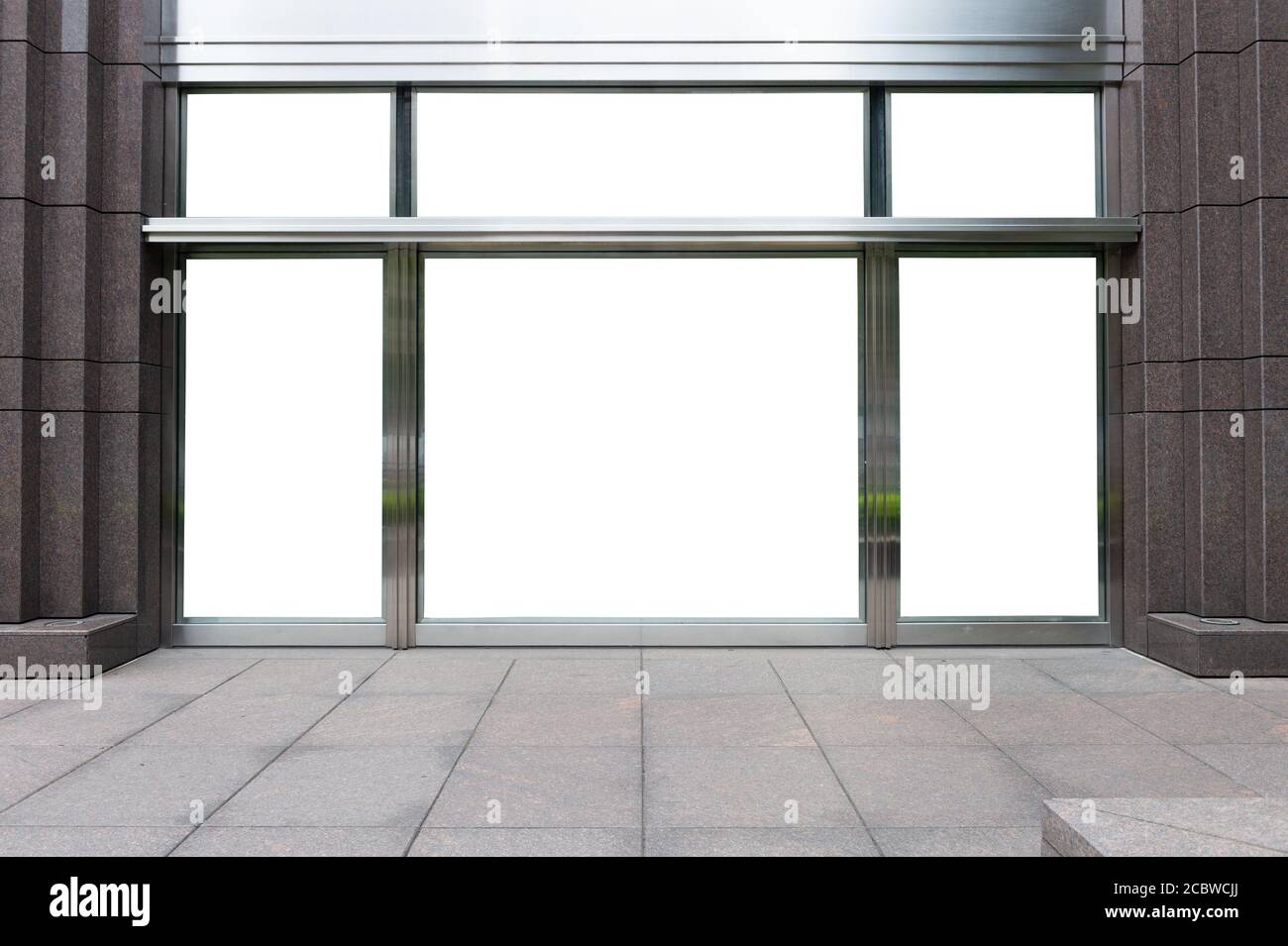 Shop Boutique Store Front with Big Window and Place for Name Stock ...