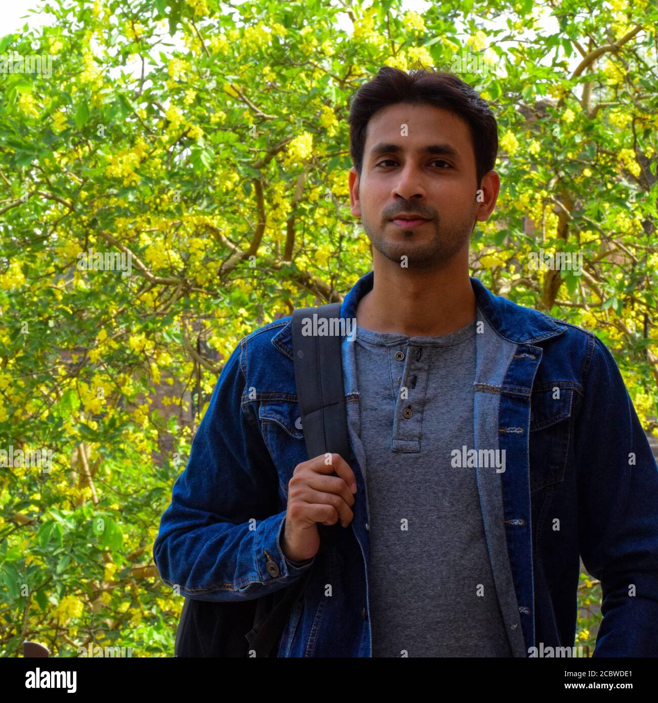 New Delhi India – March 3 2020 : Man portrait, smart casual man ...
