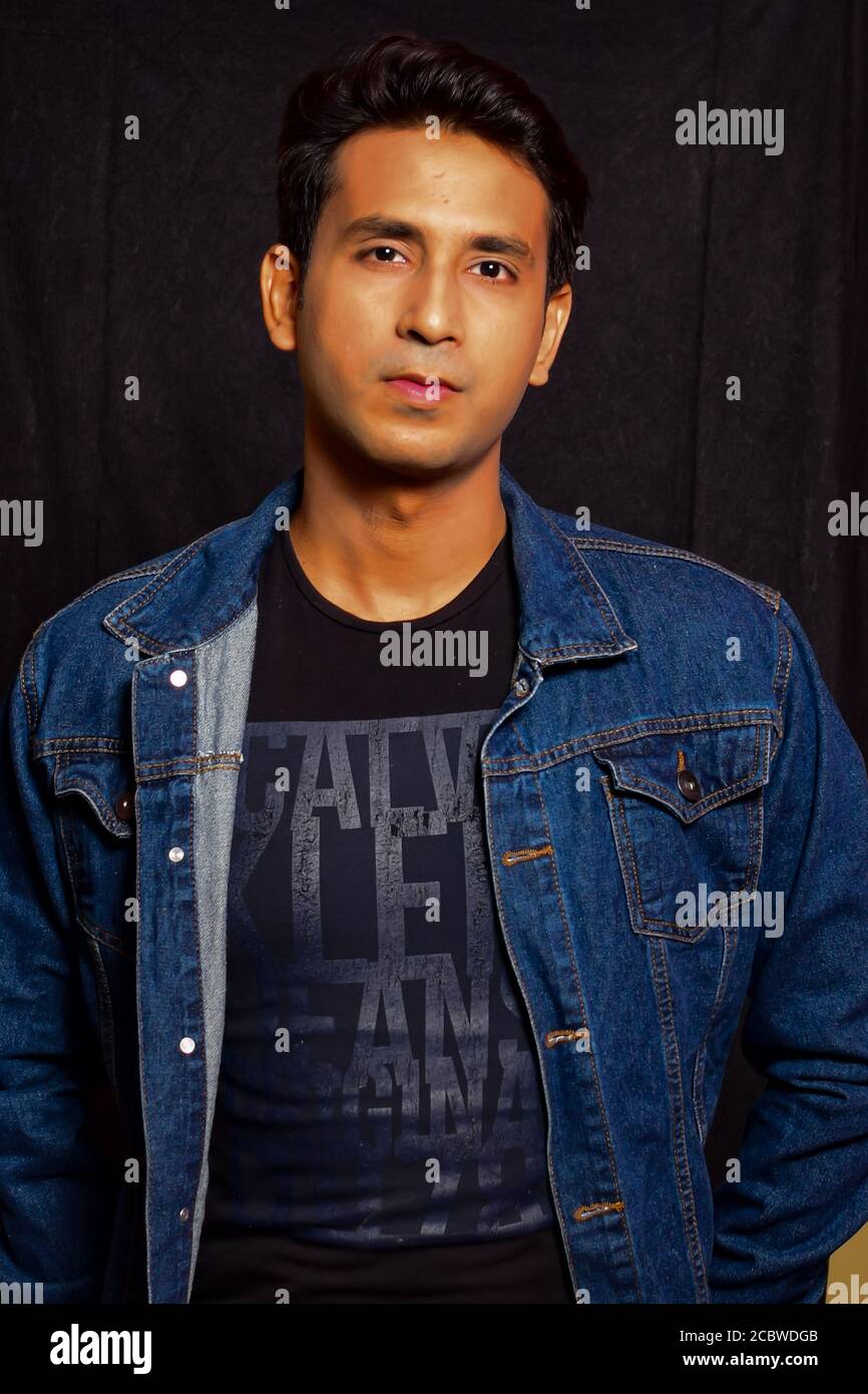 New Delhi India – March 30 2020 : Man portrait, smart casual man ...