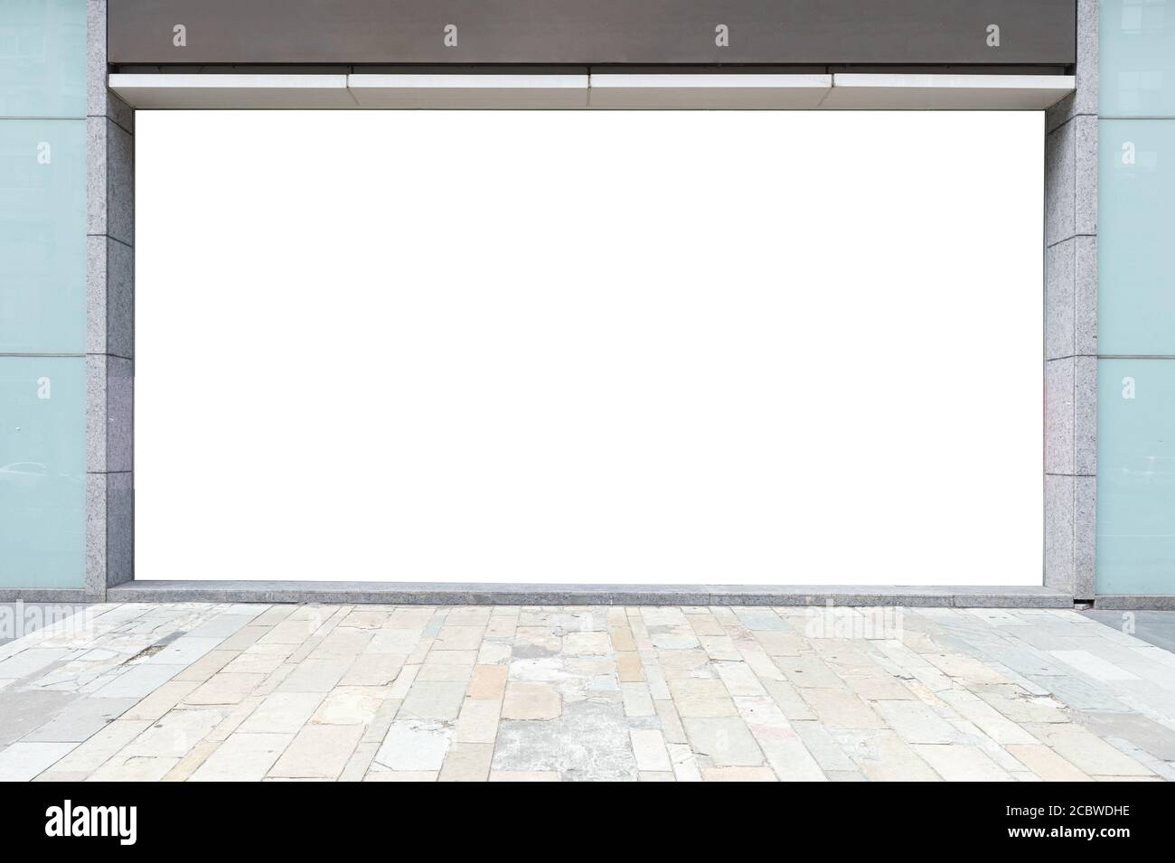 Shop Boutique Store Front with Big Window and Place for Name Stock ...