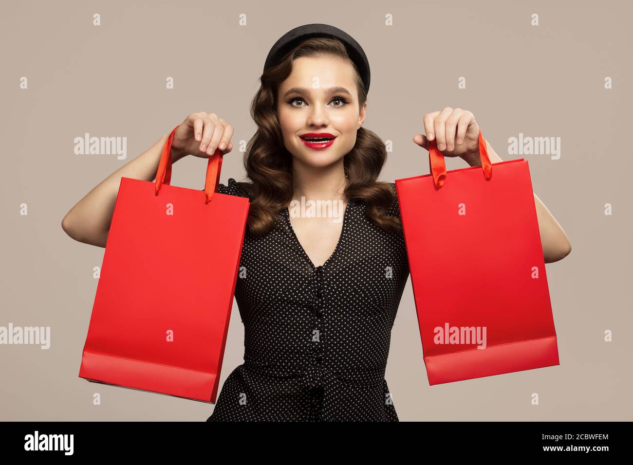 Retro pin up pinup hi-res stock photography and images - Alamy