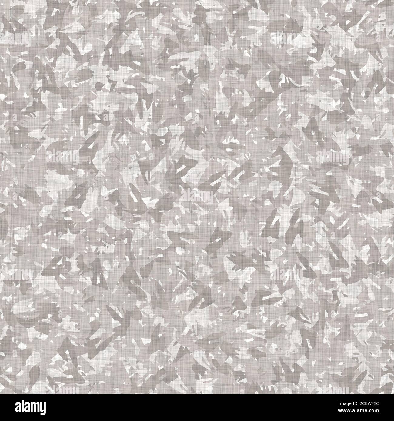 Seamless camo gray french woven linen texture background. Old ecru ...