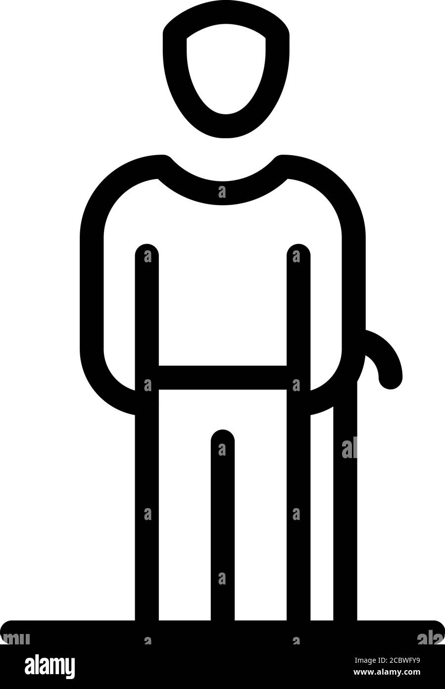 Grandpa icon Black and White Stock Photos & Images - Alamy