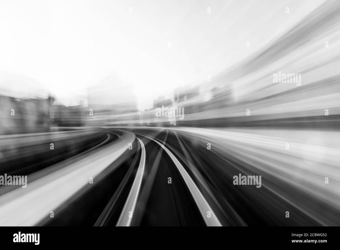 Railway tunnel in urban Black and White Stock Photos & Images - Alamy