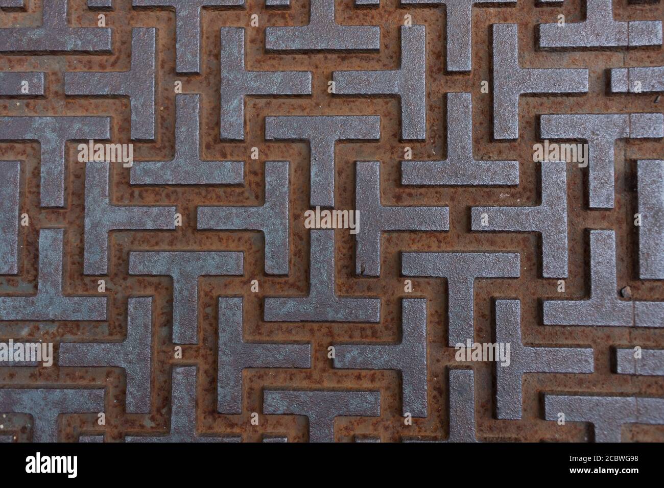 pattern style of steel floor for background Stock Photo - Alamy